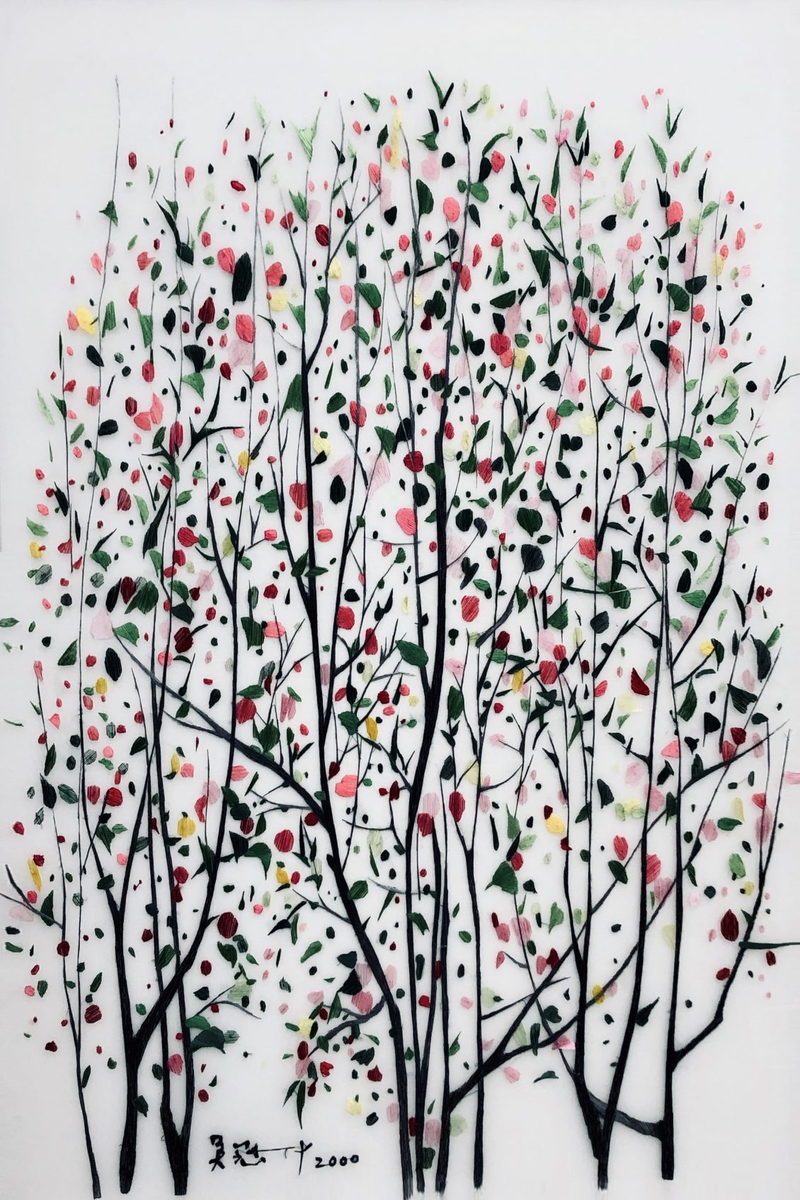 77359 The tree | silkart